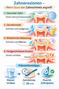 Erosionen/Attritionen - Gesund im Mund